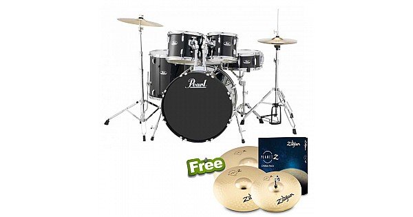 Jual Pearl Roadshow RS525SB/C 5-Piece Drum Set + Cymbals ...